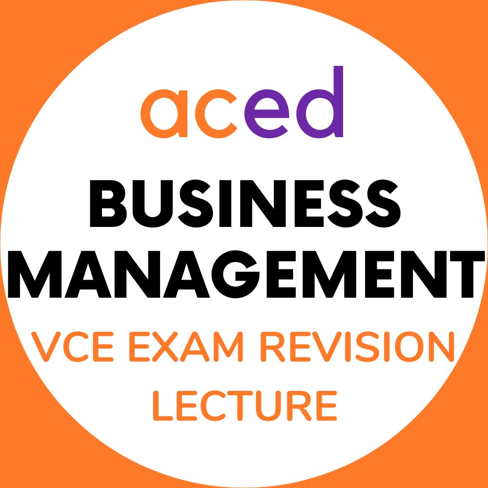 ACED + Psyched VCE Exam Revision Lectures